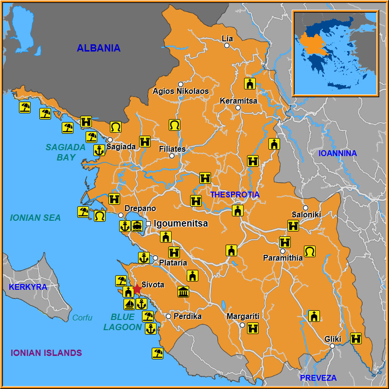 Unveiling the Hidden Gems: Navigating the Enchanting Map of Sivota ...