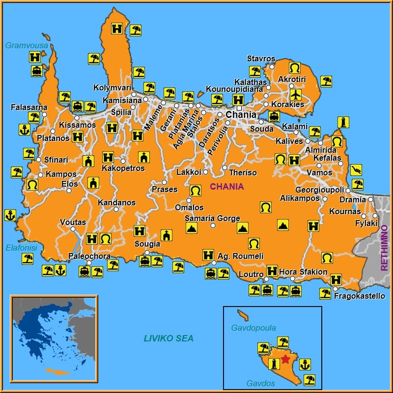 Unveiling Gavdos: Navigating Chania's Hidden Gem on the Map for a ...