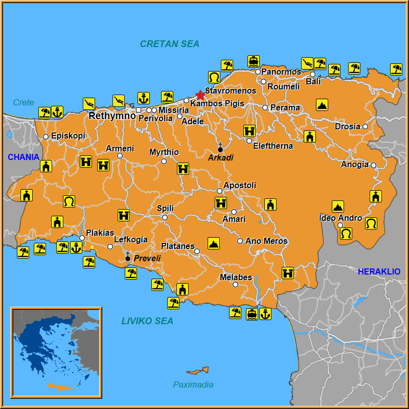 Unlocking Stavromenos: Navigating Rethymno's Hidden Gems on the Map for ...