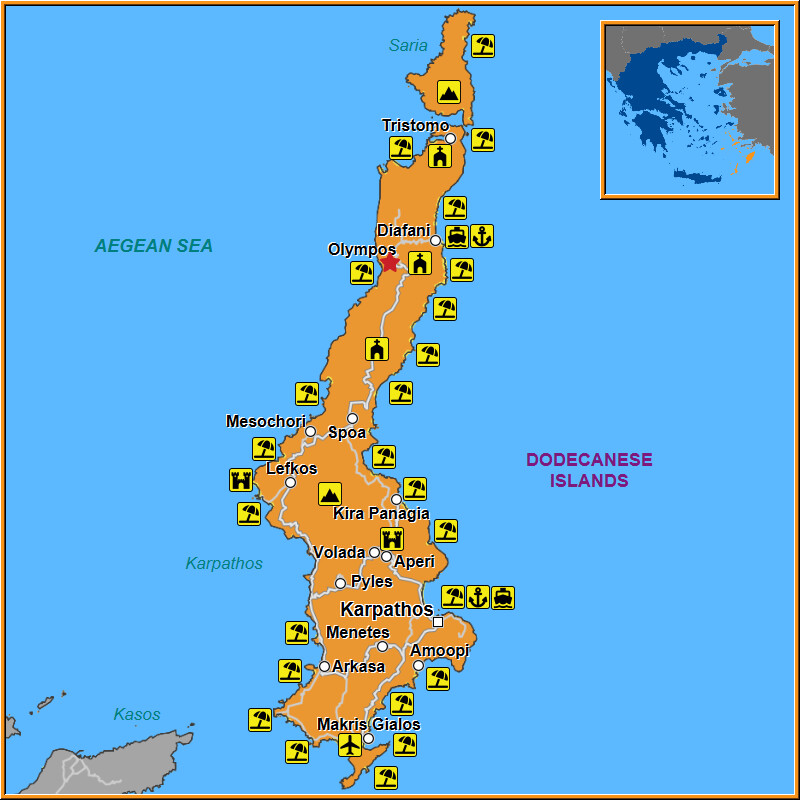 Unveiling the Mystique: Navigating the Map of Olympos in Karpathos for ...