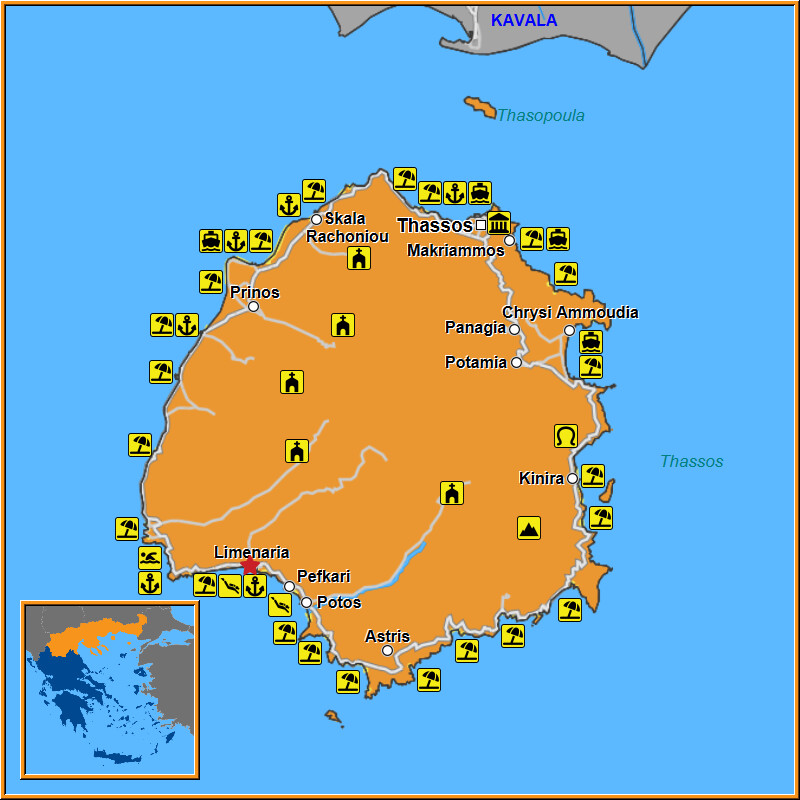 Unlocking the Wonders: Navigating Limenaria's Hidden Gems on the Map of ...